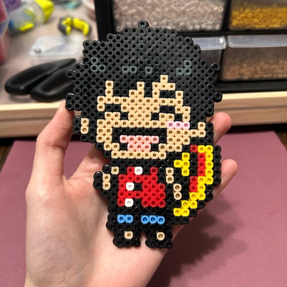 Art | One Piece Perler Bead Sprite | Poshmark